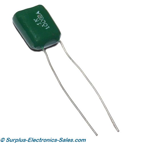 .1uF 100V Mylar Capacitor - $0.15