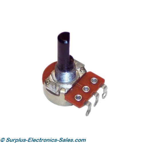 500 Ohm Linear Potentiometer - $0.45