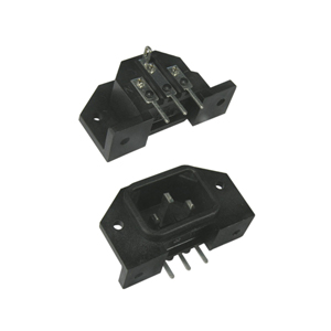 PCB Mount IEC Power Inlet Connector 250VAC 10A - $0.75